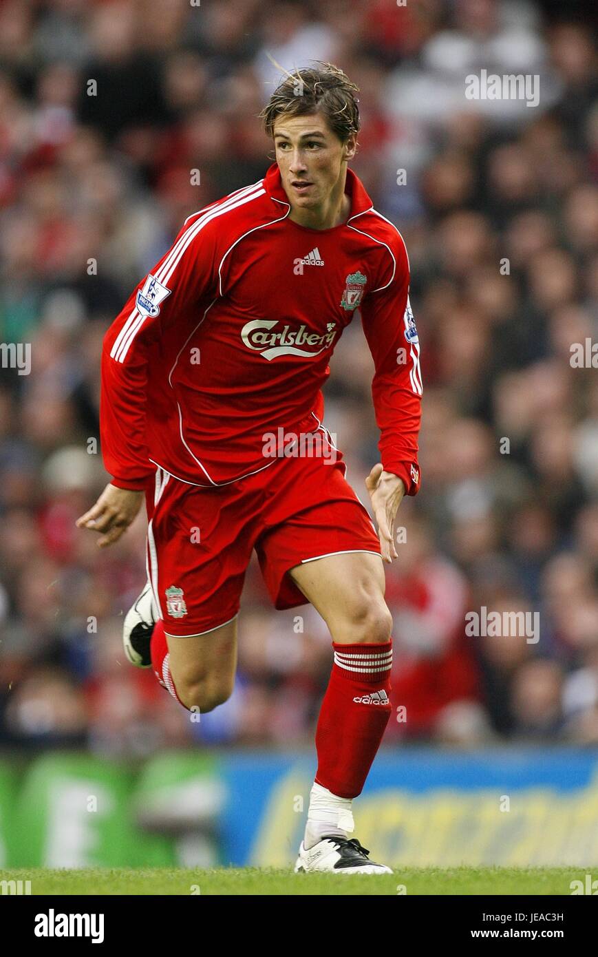 FERNANDO TORRES LIVERPOOL FC ANFIELD LIVERPOOL ENGLAND 19 August 2007 ...