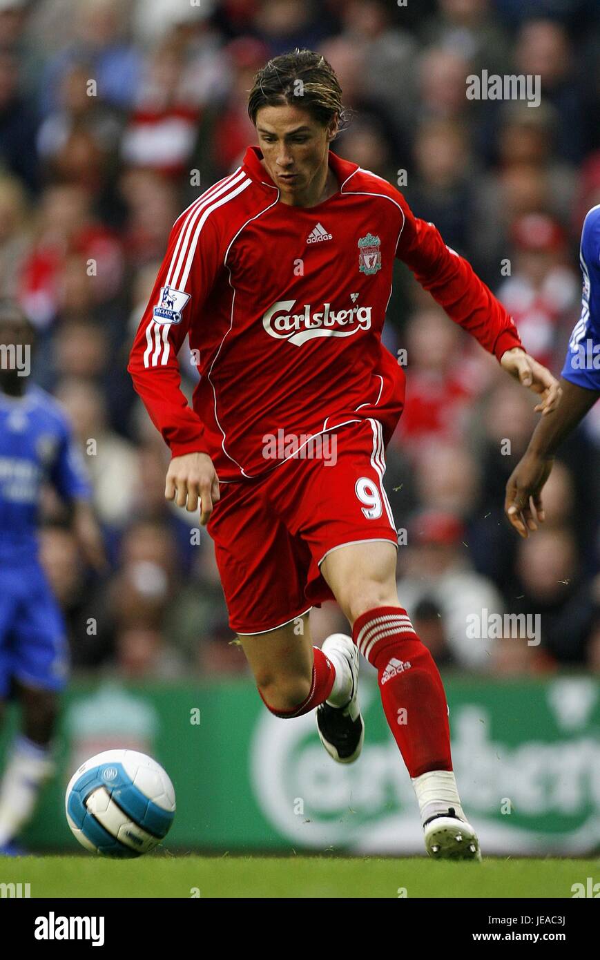 FERNANDO TORRES LIVERPOOL FC ANFIELD LIVERPOOL ENGLAND 19 August 2007 ...