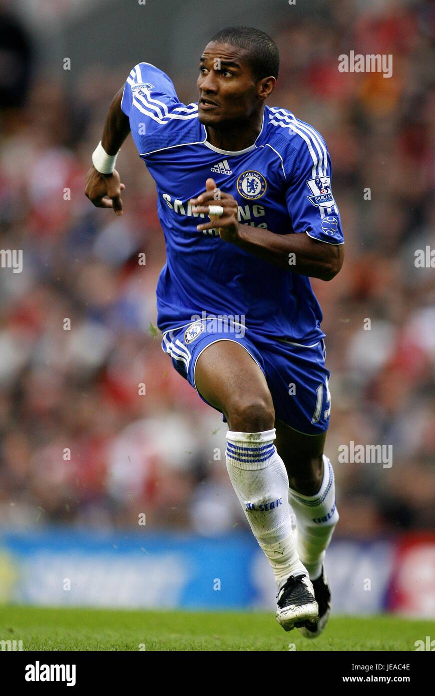 FLORENT MALOUDA CHELSEA FC ANFIELD LIVERPOOL ENGLAND 19 August 2007 ...