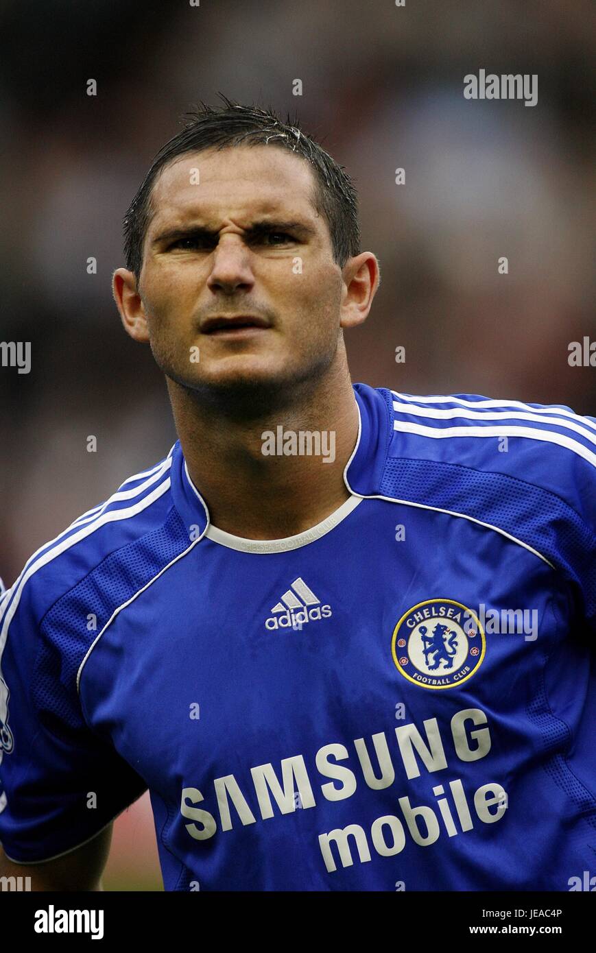 FRANK LAMPARD CHELSEA FC ANFIELD LIVERPOOL ENGLAND 19 August 2007 Stock ...