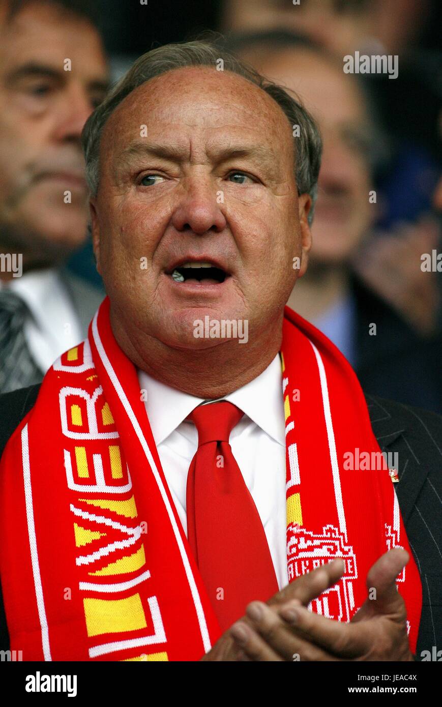 TOM HICKS LIVERPOOL FC CO OWNER ANFIELD LIVERPOOL ENGLAND 19 August ...