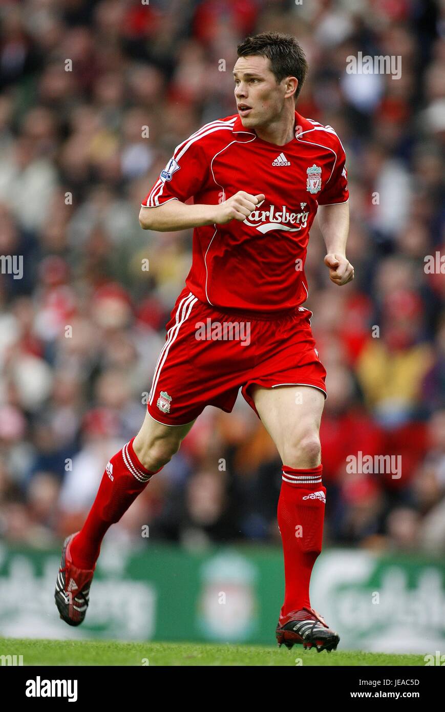 STEVE FINNAN LIVERPOOL FC ANFIELD LIVERPOOL ENGLAND 19 August 2007 ...
