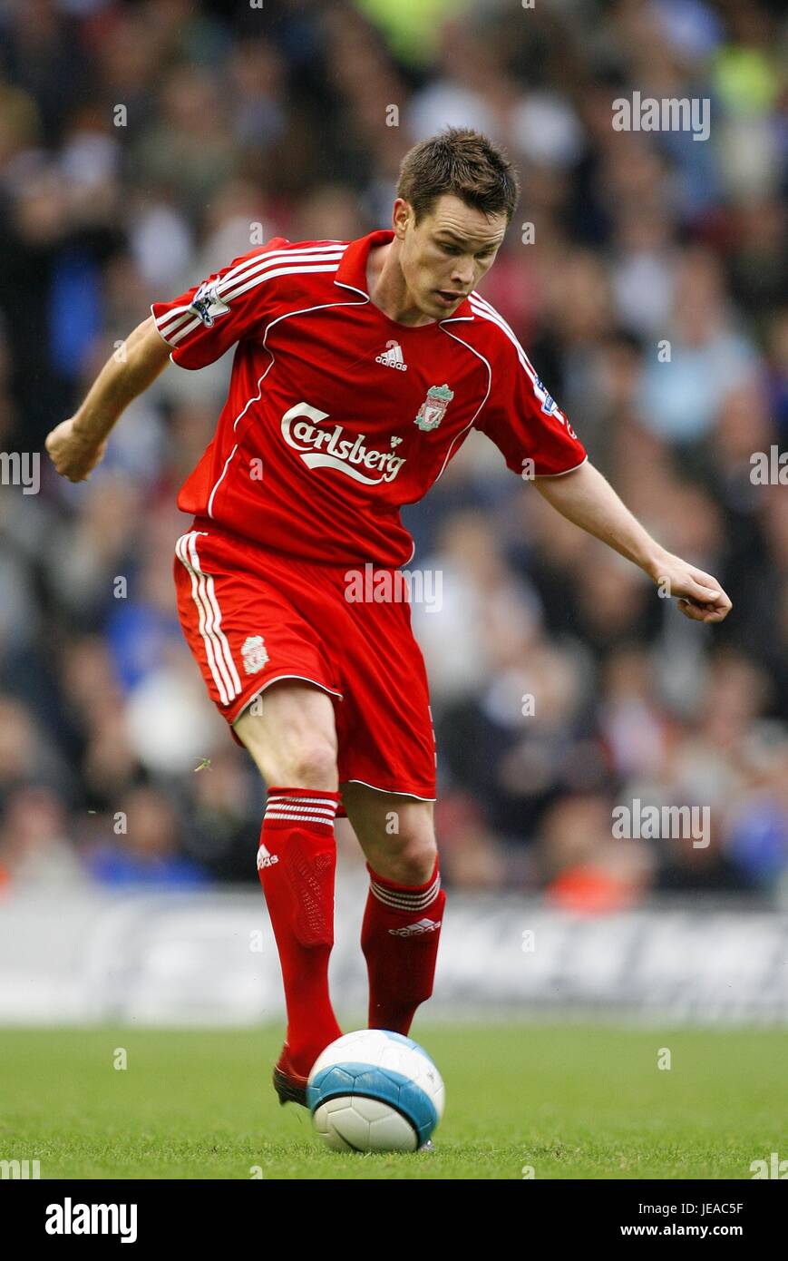 STEVE FINNAN LIVERPOOL FC ANFIELD LIVERPOOL ENGLAND 19 August 2007 ...