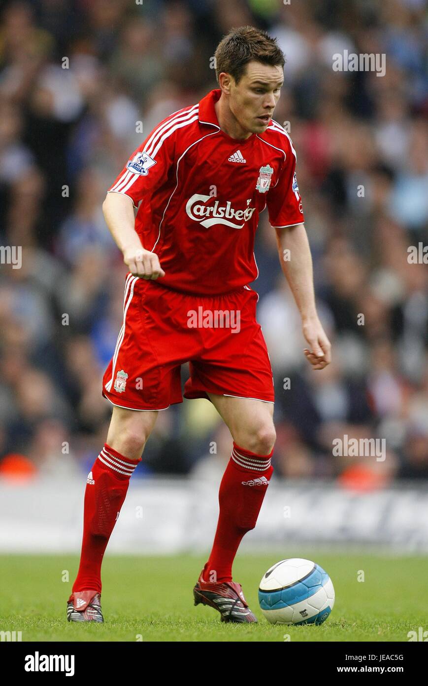 STEVE FINNAN LIVERPOOL FC ANFIELD LIVERPOOL ENGLAND 19 August 2007 ...