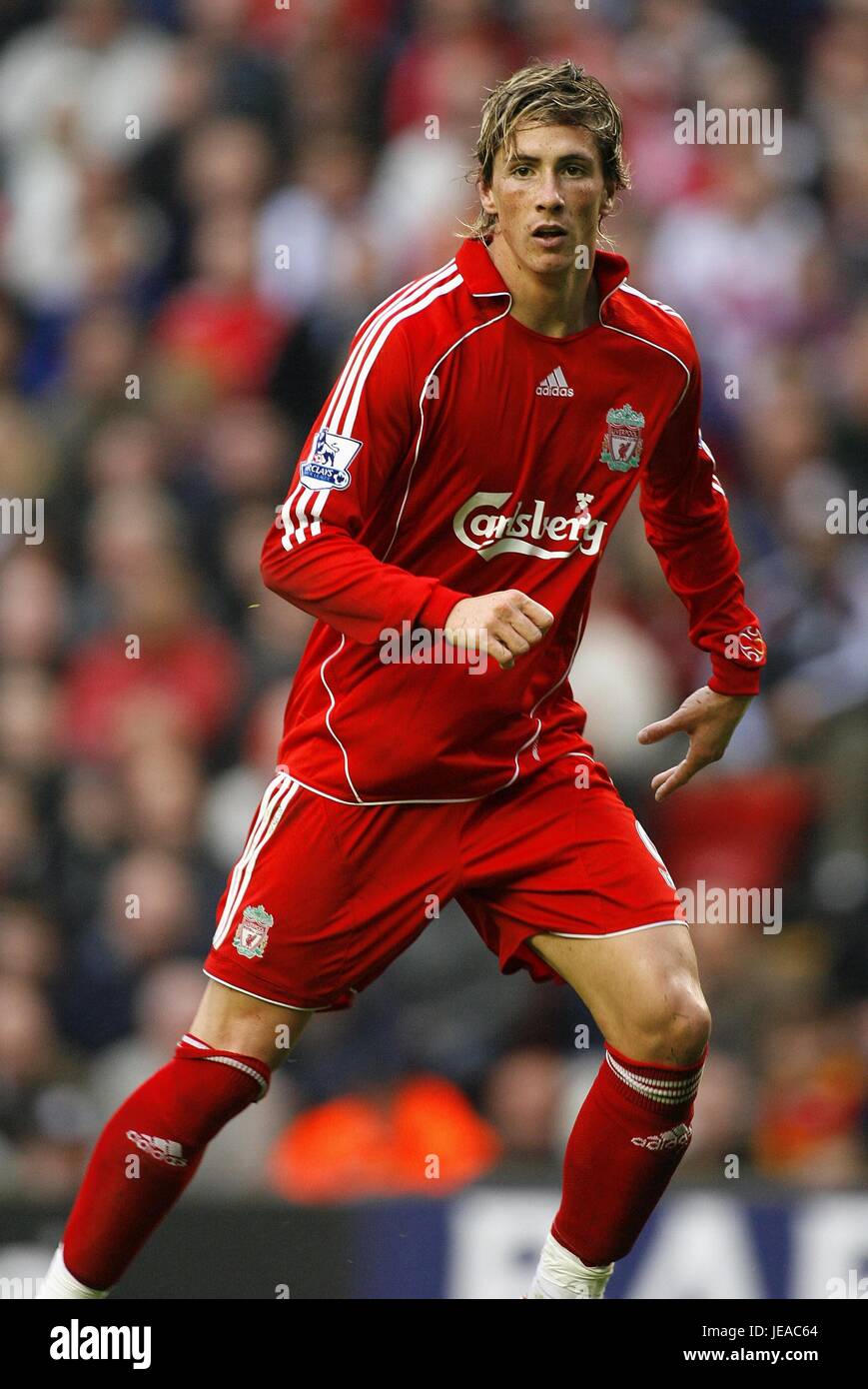 FERNANDO TORRES LIVERPOOL FC ANFIELD LIVERPOOL ENGLAND 19 August 2007 ...