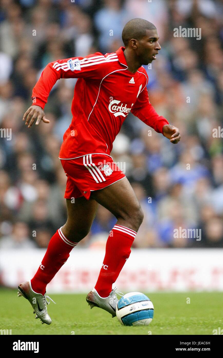 RYAN BABEL LIVERPOOL FC ANFIELD LIVERPOOL ENGLAND 19 August 2007 Stock ...