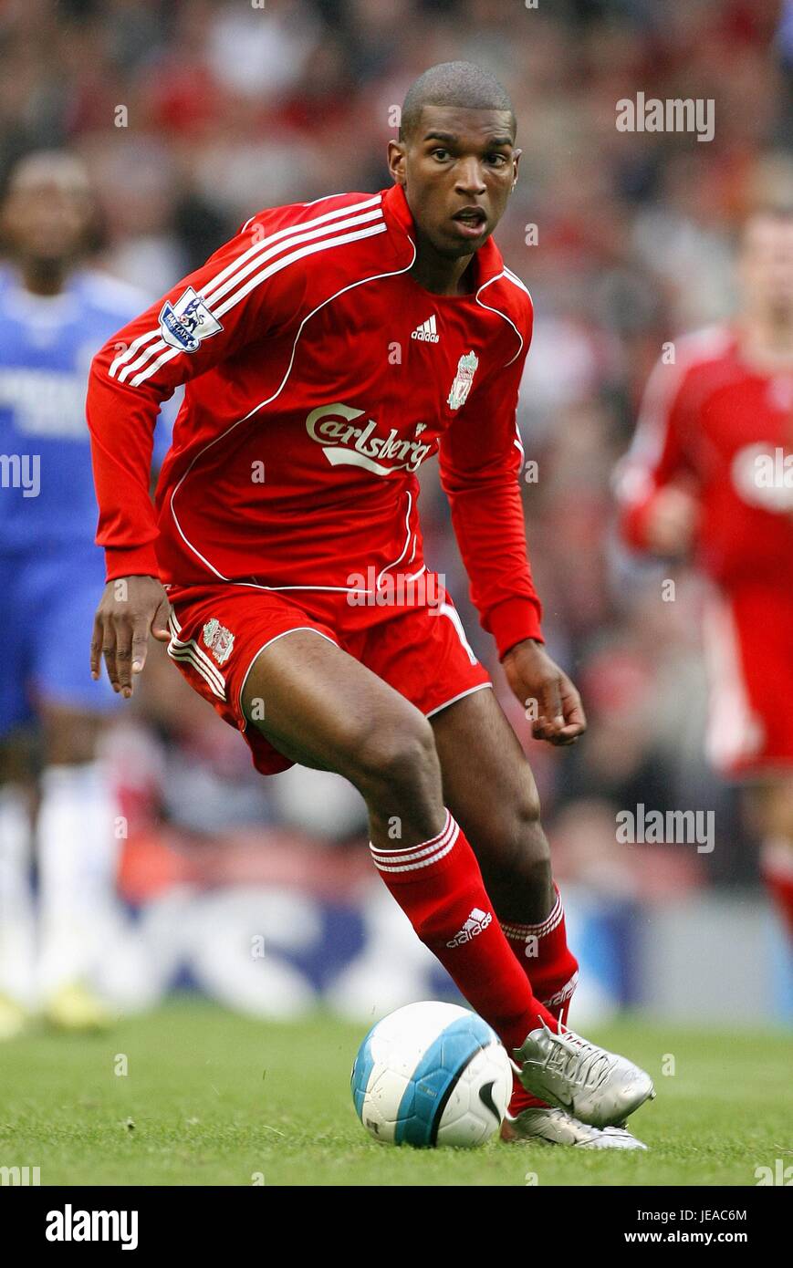 RYAN BABEL LIVERPOOL FC ANFIELD LIVERPOOL ENGLAND 19 August 2007 Stock ...