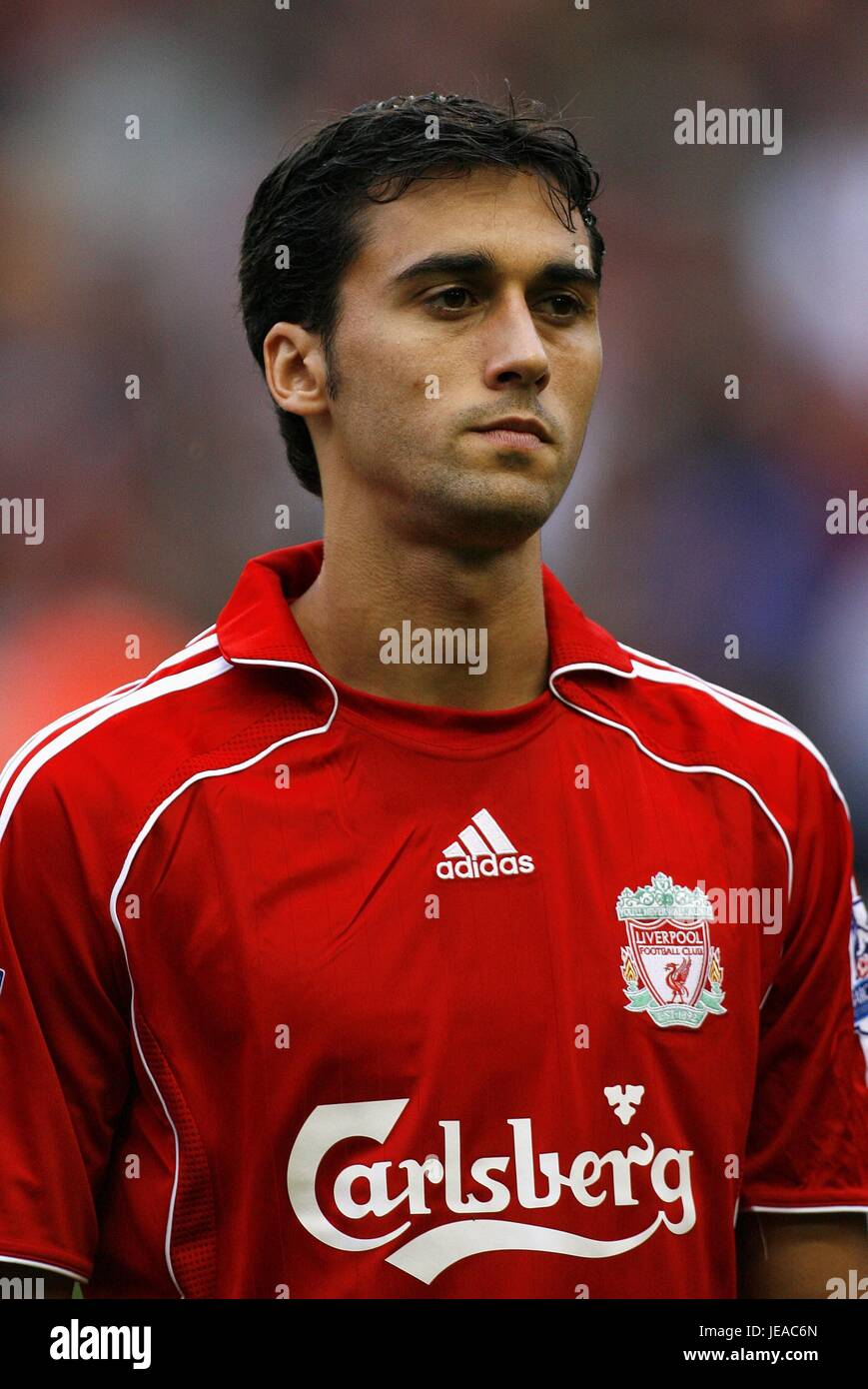 ALVARO ARBELOA LIVERPOOL FC ANFIELD LIVERPOOL ENGLAND 19 August 2007 ...