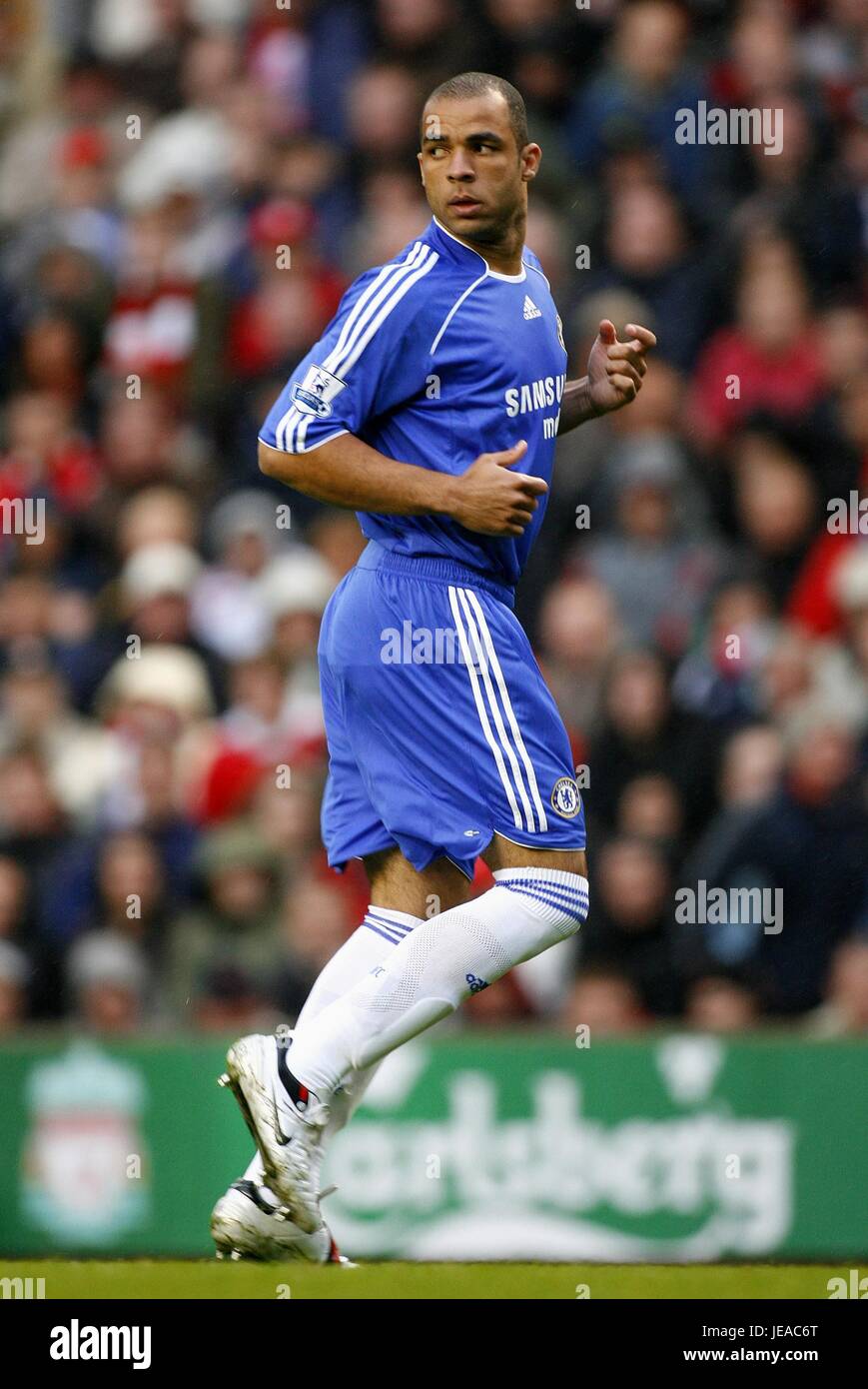 ALEX CHELSEA FC ANFIELD LIVERPOOL ENGLAND 19 August 2007 Stock Photo ...