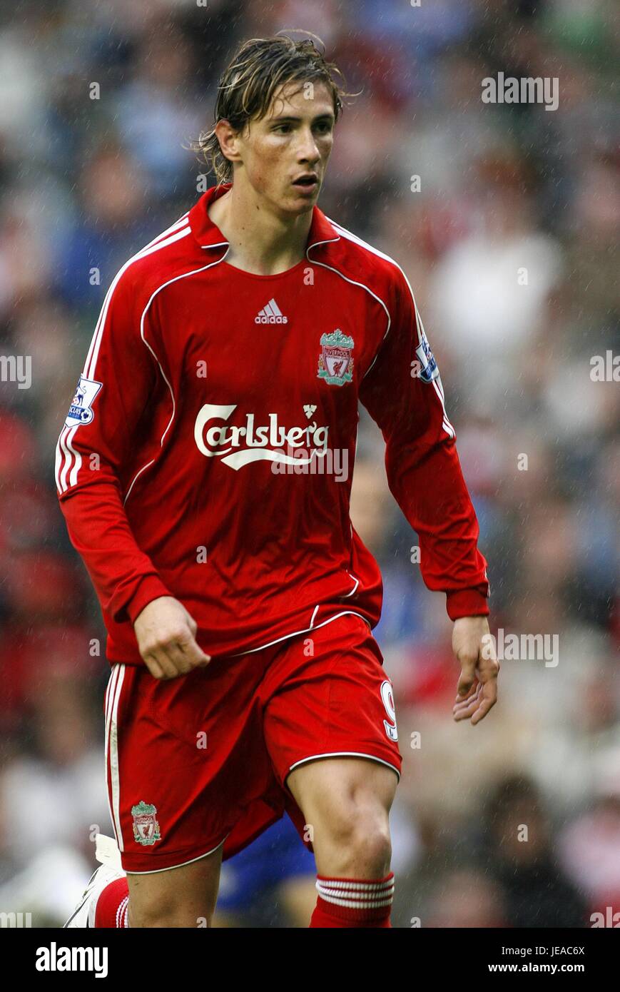 FERNANDO TORRES LIVERPOOL FC ANFIELD LIVERPOOL ENGLAND 19 August 2007 ...