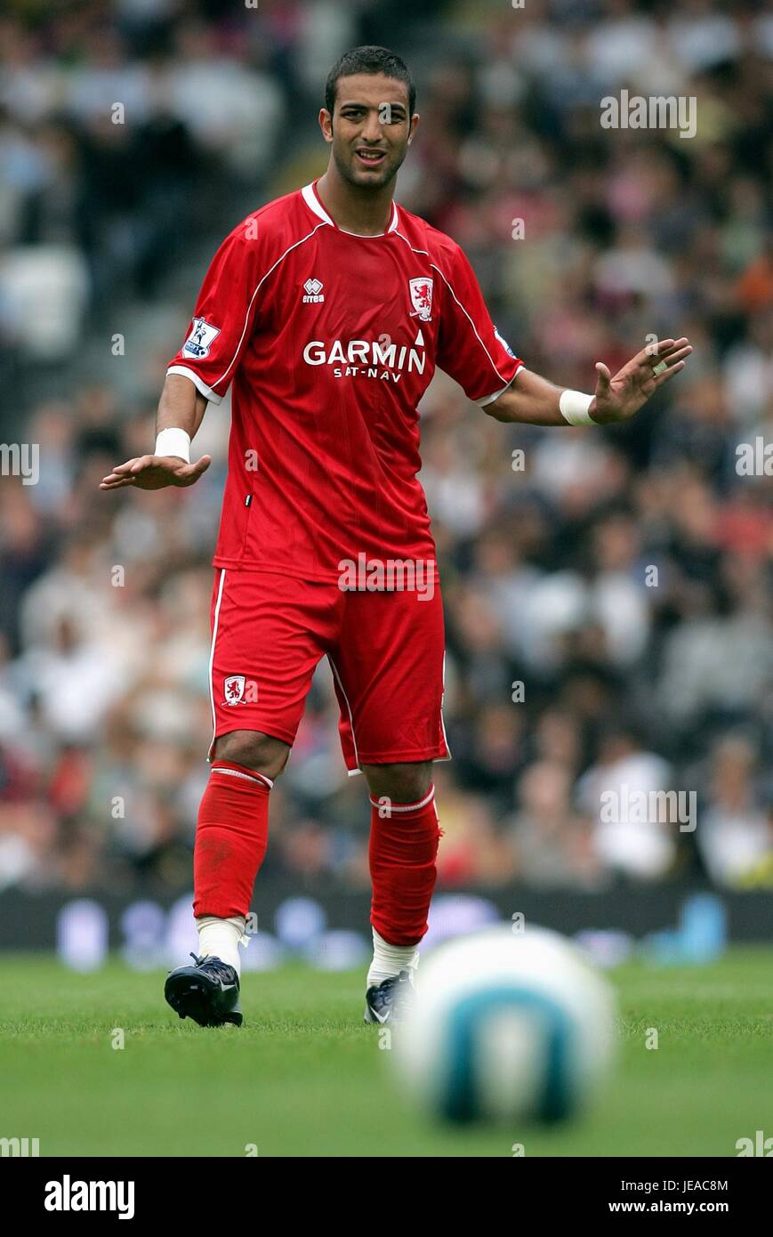 MIDO MIDDLESBROUGH FC CRAVEN COTTAGE LONDON GREAT BRITAIN 18 August ...