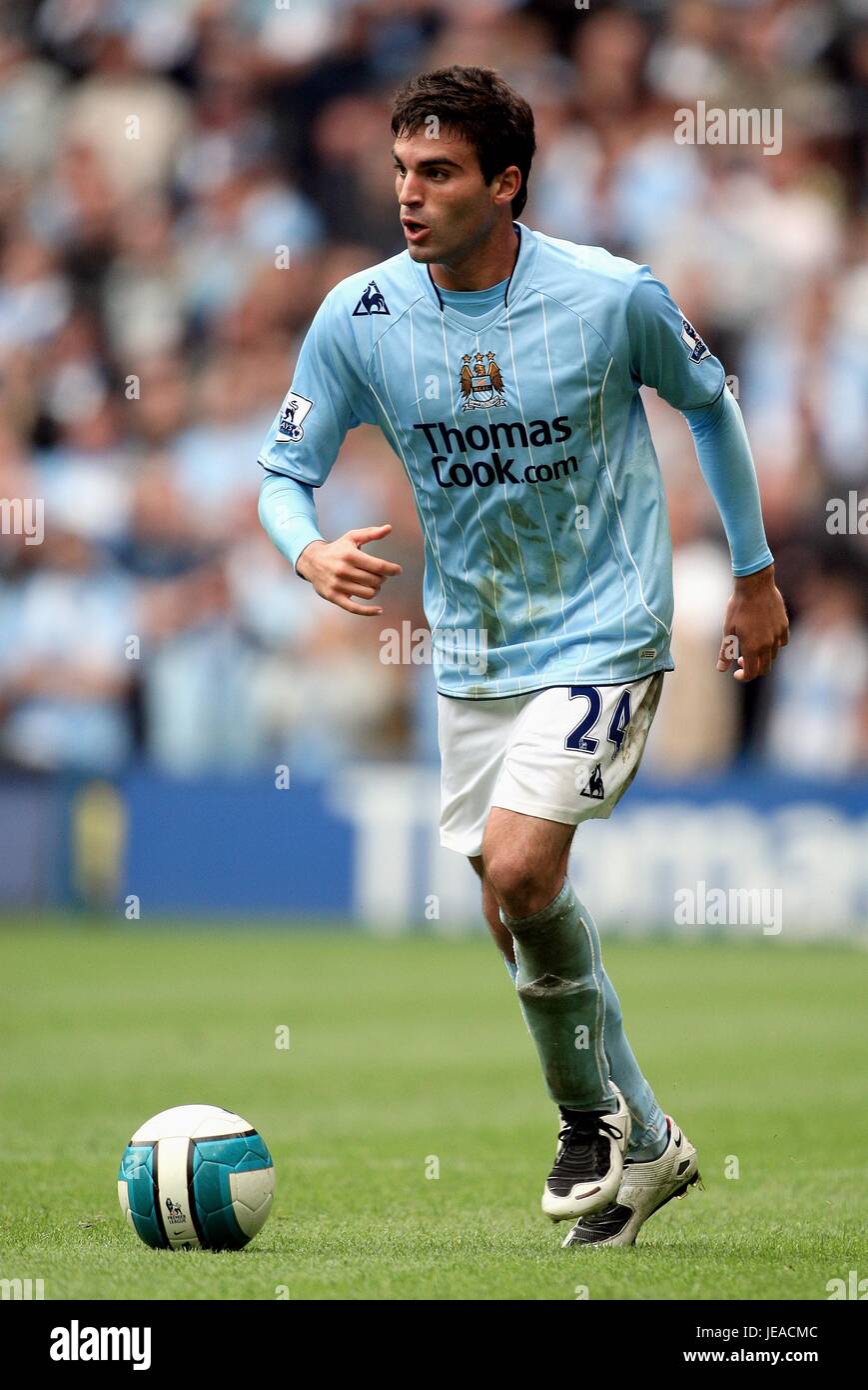 JAVIER GARRIDO MANCHESTER CITY FC CITY OF MANCHESTER STADIUM MANCHESTER ...
