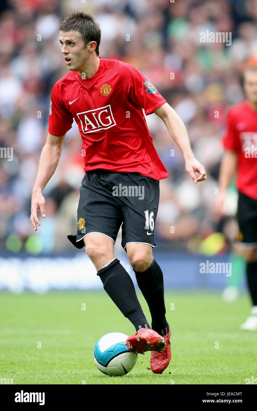 MICHAEL CARRICK MANCHESTER UNITED FC CITY OF MANCHESTER STADIUM ...