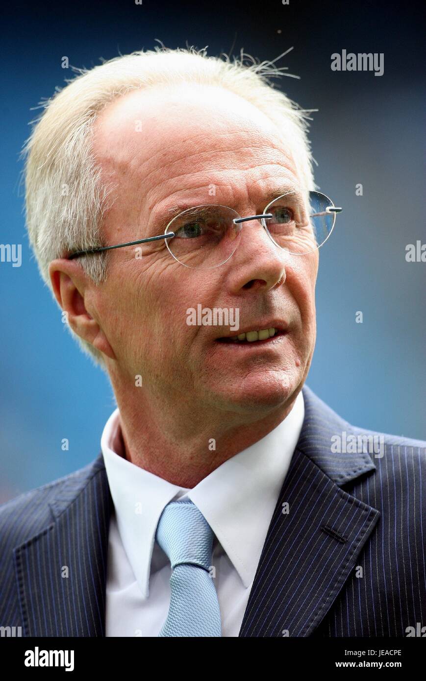 Manchester city manager sven goran eriksson hi-res stock photography ...