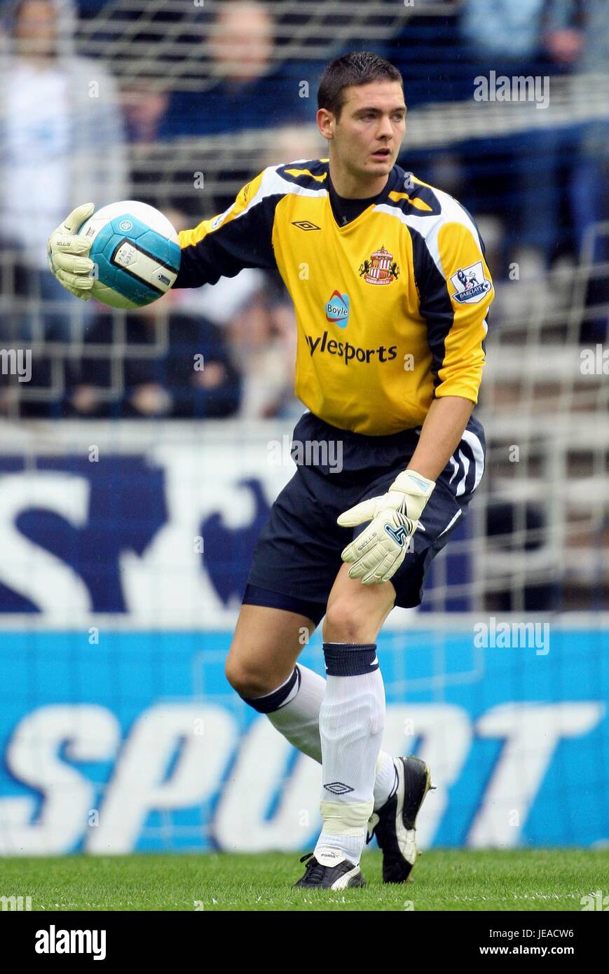CRAIG GORDON WIGAN V SUNDERLAND JJB STADIUM WIGAN ENGLAND 18 August ...