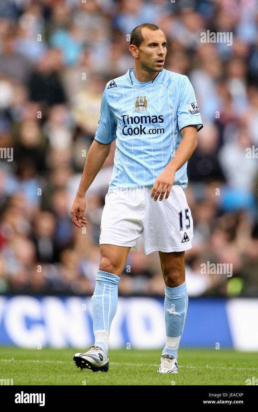 MARTIN PETROV MANCHESTER CITY FC CITY OF MANCHESTER STADIUM MANCHESTER ...