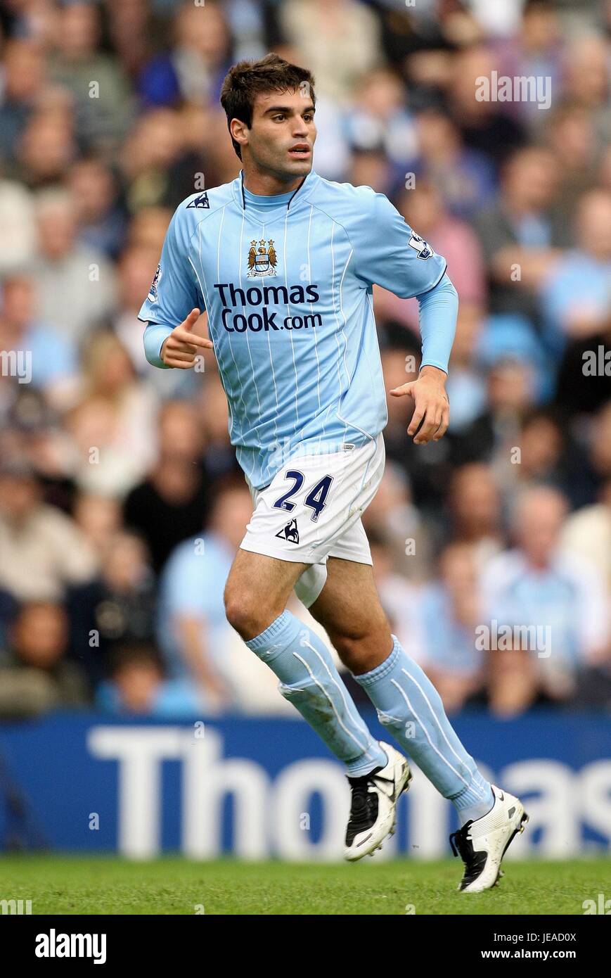 JAVIER GARRIDO MANCHESTER CITY FC CITY OF MANCHESTER STADIUM MANCHESTER ...