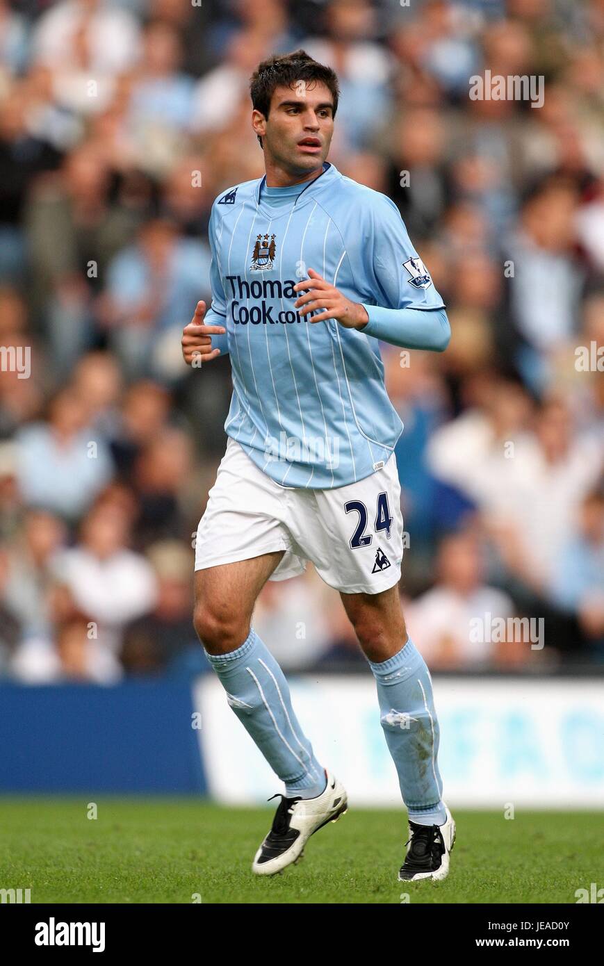 JAVIER GARRIDO MANCHESTER CITY FC CITY OF MANCHESTER STADIUM MANCHESTER ...