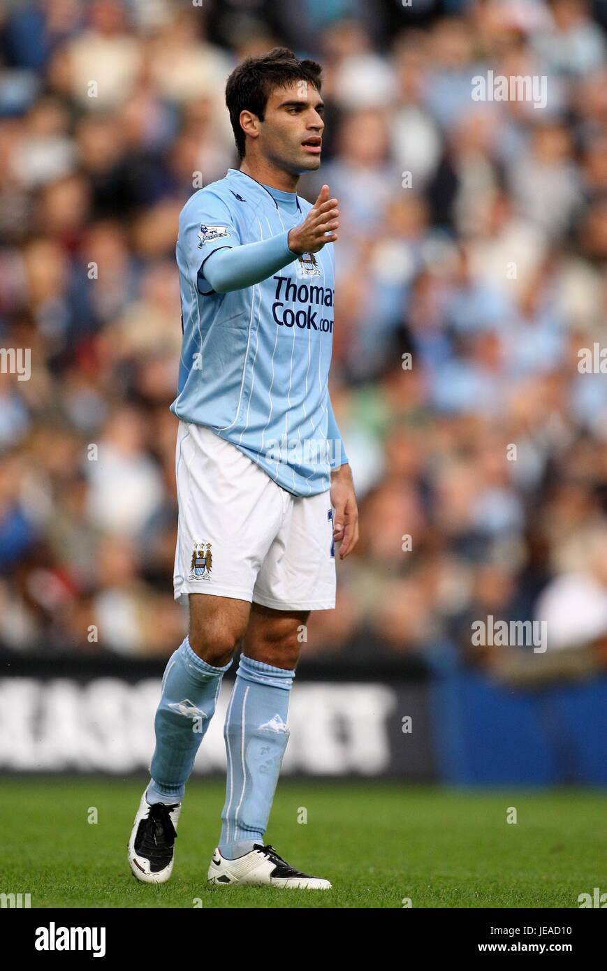 JAVIER GARRIDO MANCHESTER CITY FC CITY OF MANCHESTER STADIUM MANCHESTER ...