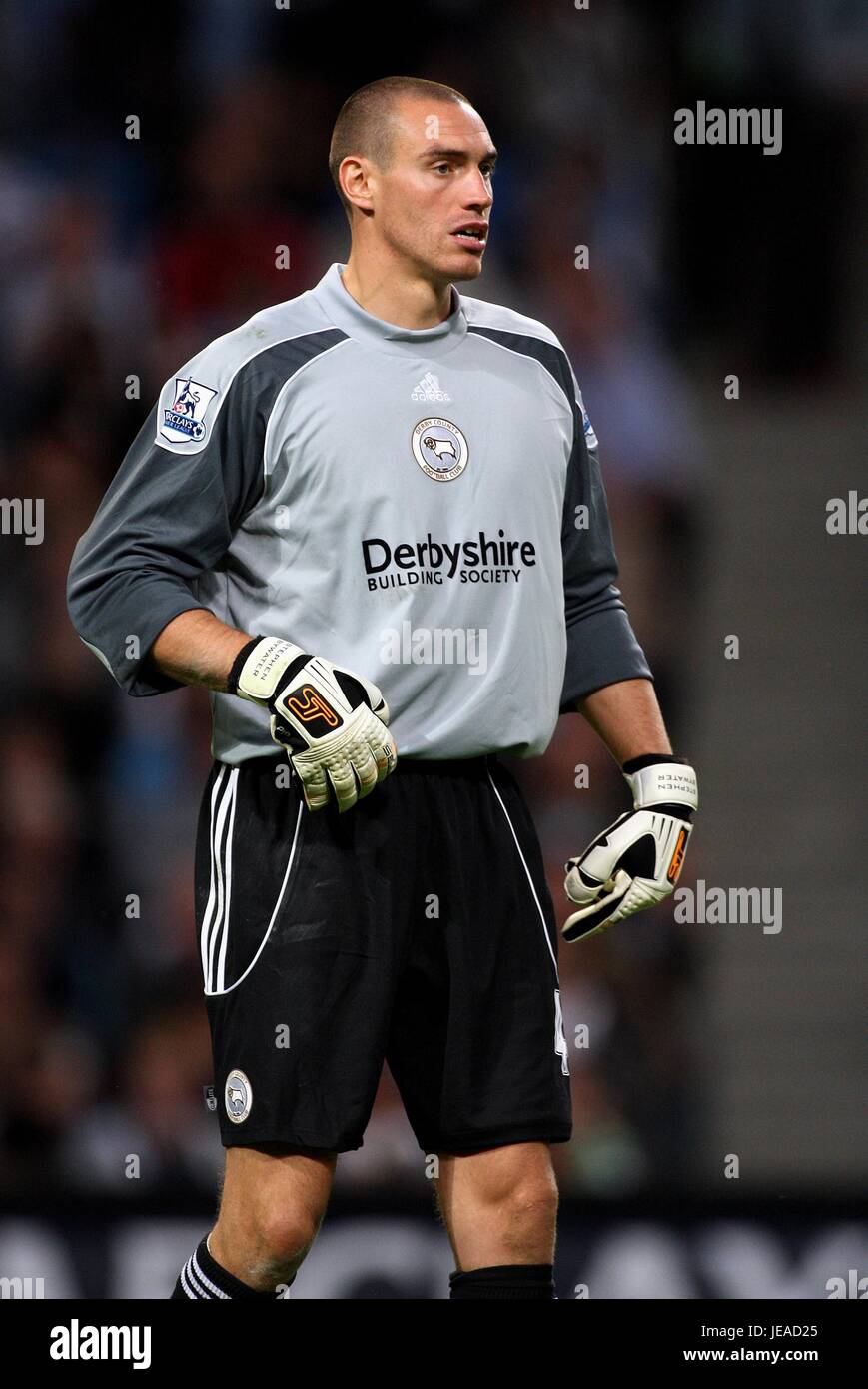 STEPHEN BYWATER DERBY COUNTY FC CITY OF MANCHESTER STADIUM MANCHESTER ...