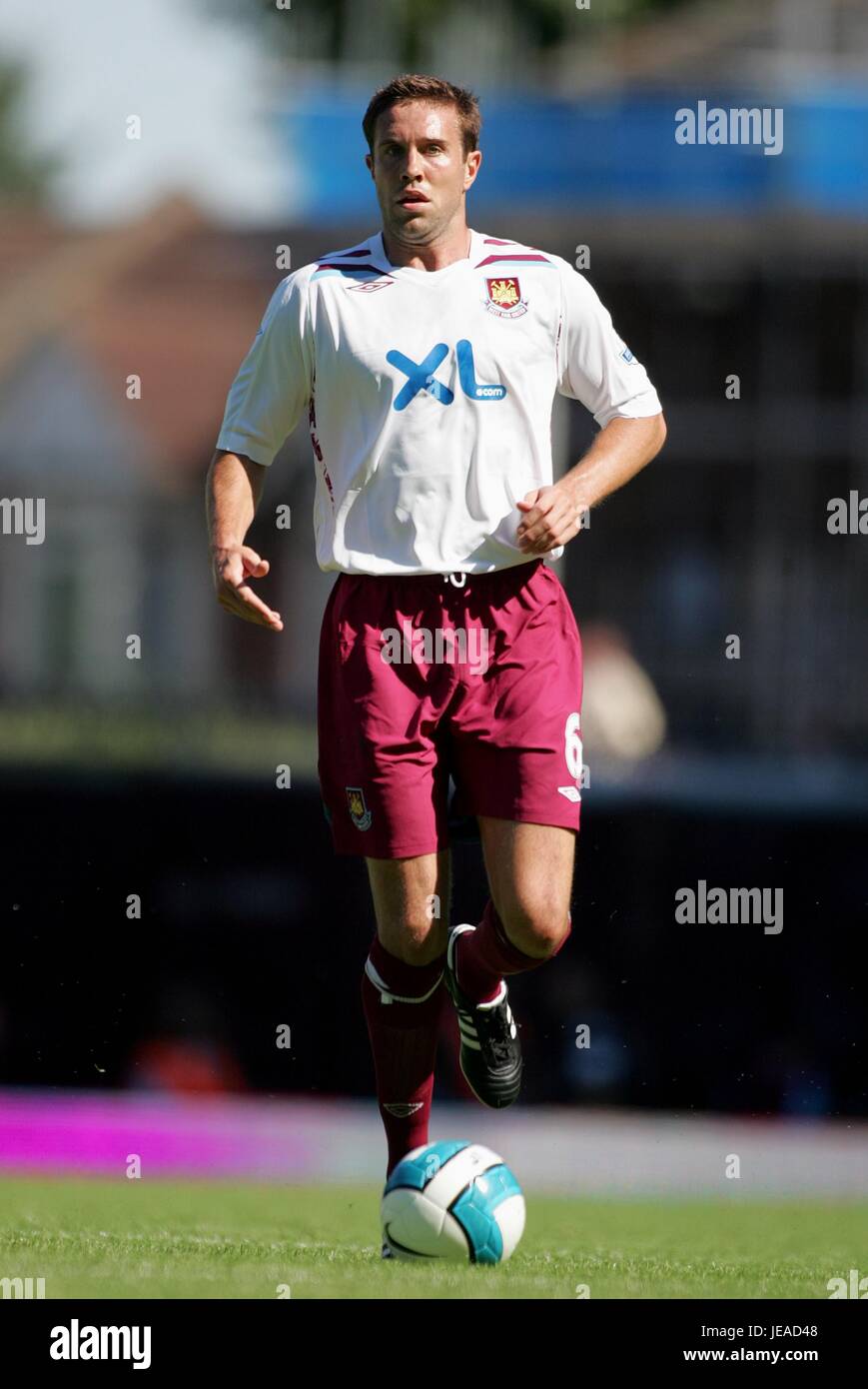 MATTHEW UPSON WEST HAM UNITED FC UPTON PARK LONDON ENGLAND 04 August ...