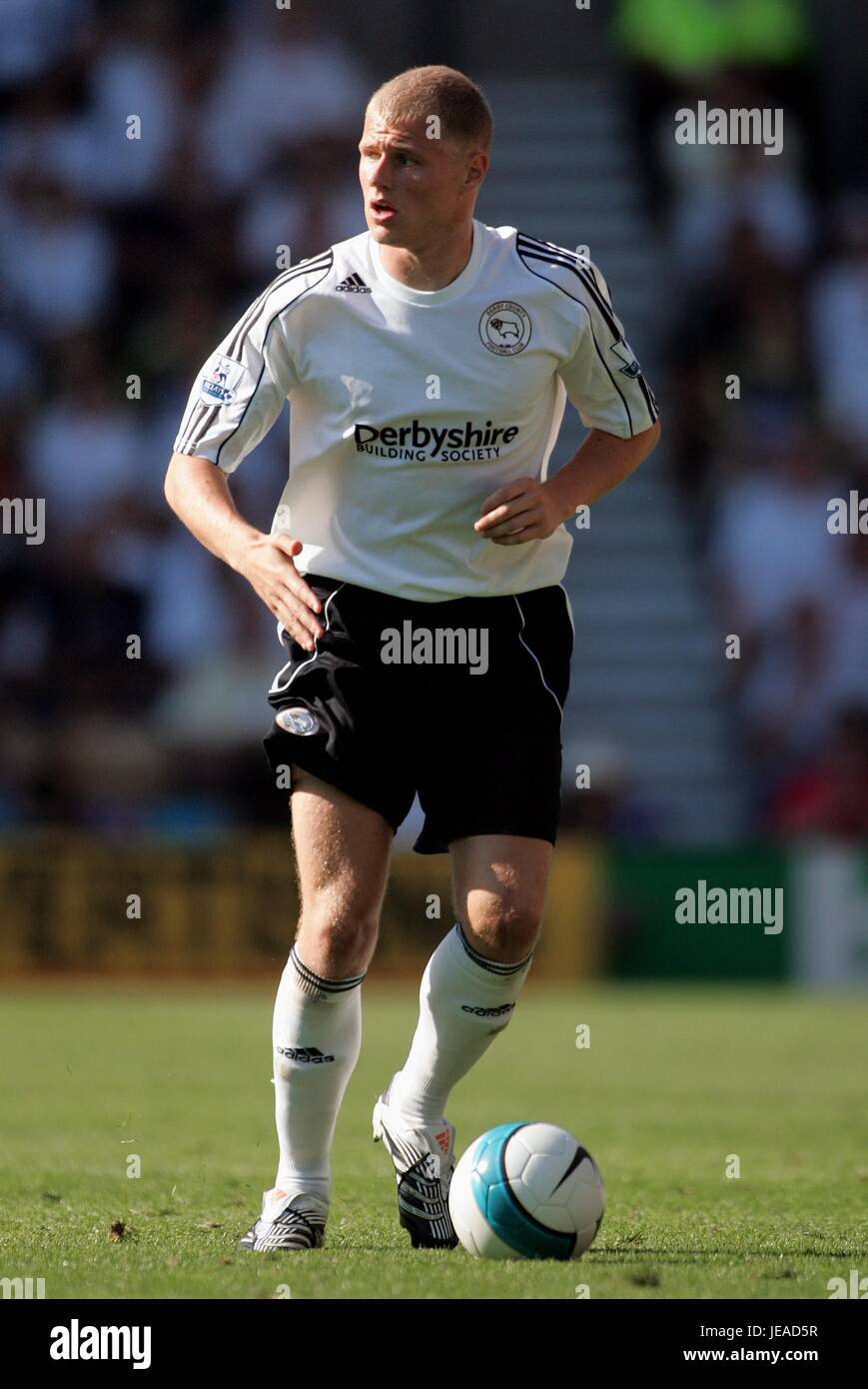 JAY MCEVELEY DERBY COUNTY FC PRIDE PARK DERBY ENGLAND 11 August 2007 ...