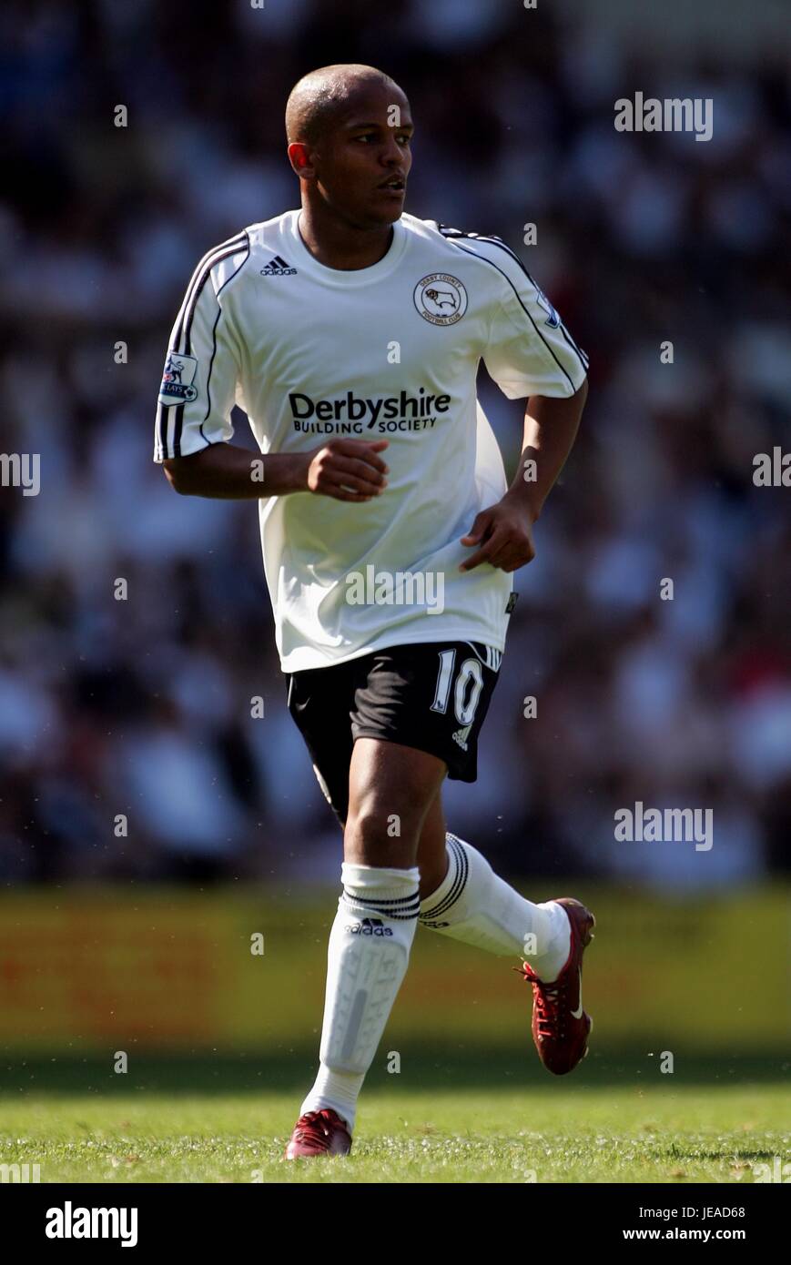 ROBERT EARNSHAW DERBY COUNTY FC PRIDE PARK DERBY ENGLAND 11 August 2007 ...