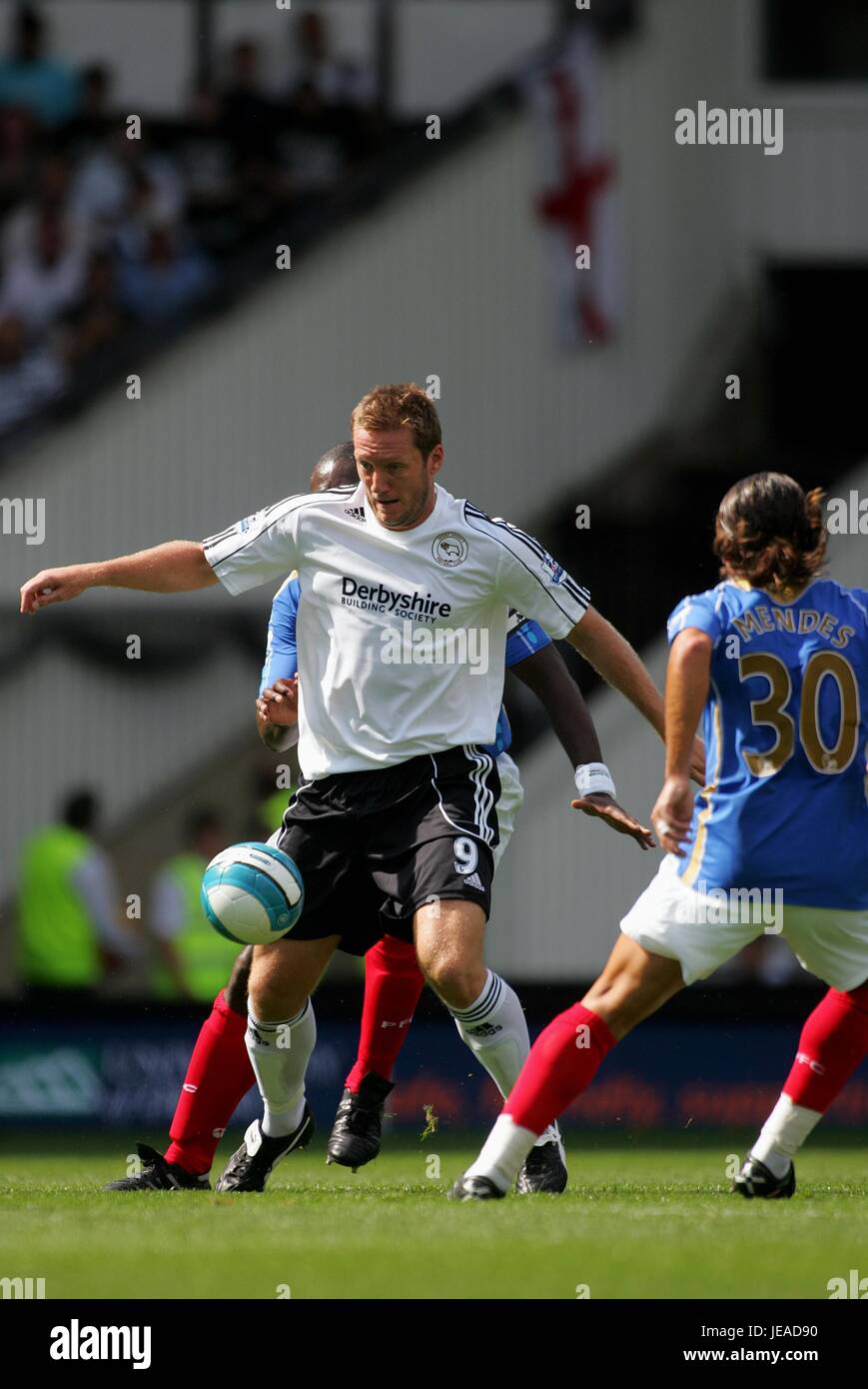 STEVE HOWARD DERBY COUNTY FC PRIDE PARK DERBY ENGLAND 11 August 2007 ...