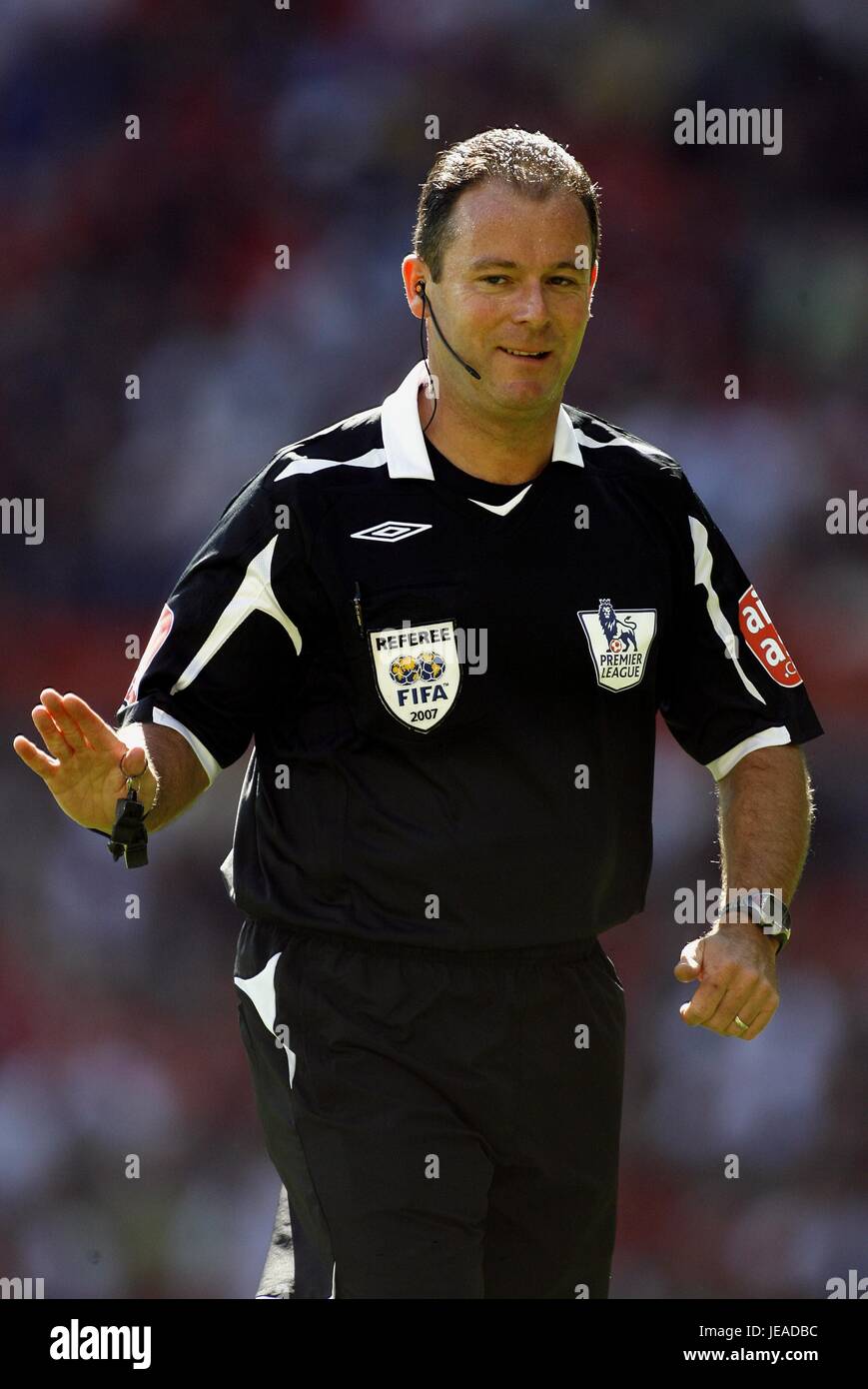 ROB STYLES PREMIERSHIP REFEREE OLD TRAFFORD MANCHESTER ENGLAND 12 ...