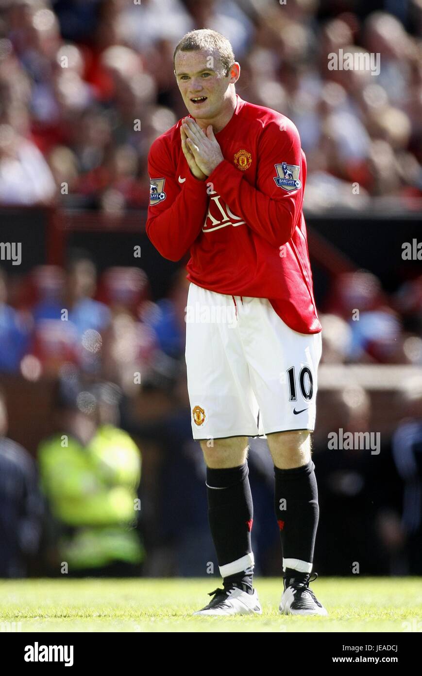 WAYNE ROONEY, MANCHESTER UNITED FC, MANCHESTER UNITED V READING, 2007 ...