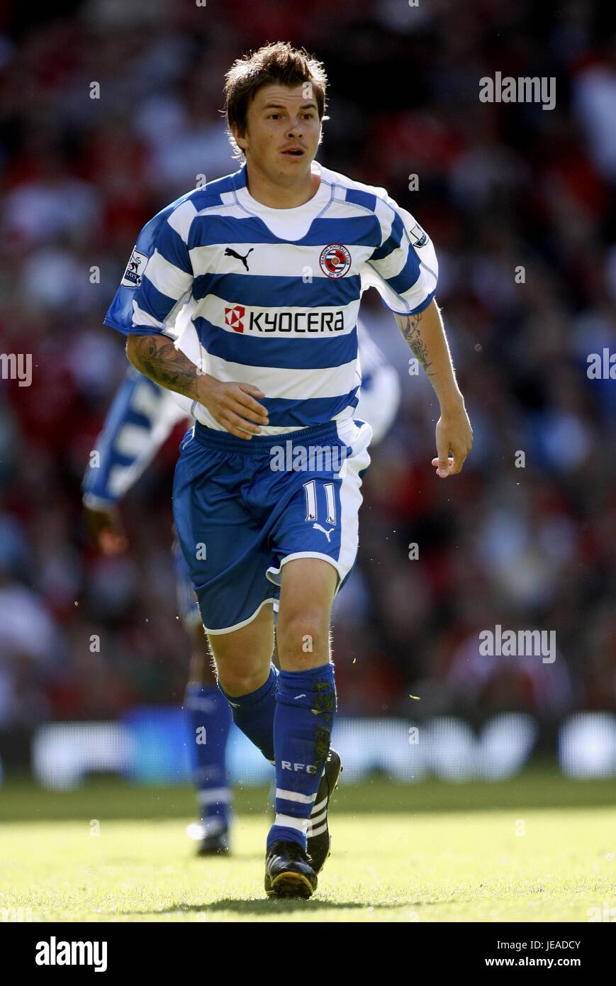 JOHN OSTER READING FC OLD TRAFFORD MANCHESTER ENGLAND 12 August 2007 ...