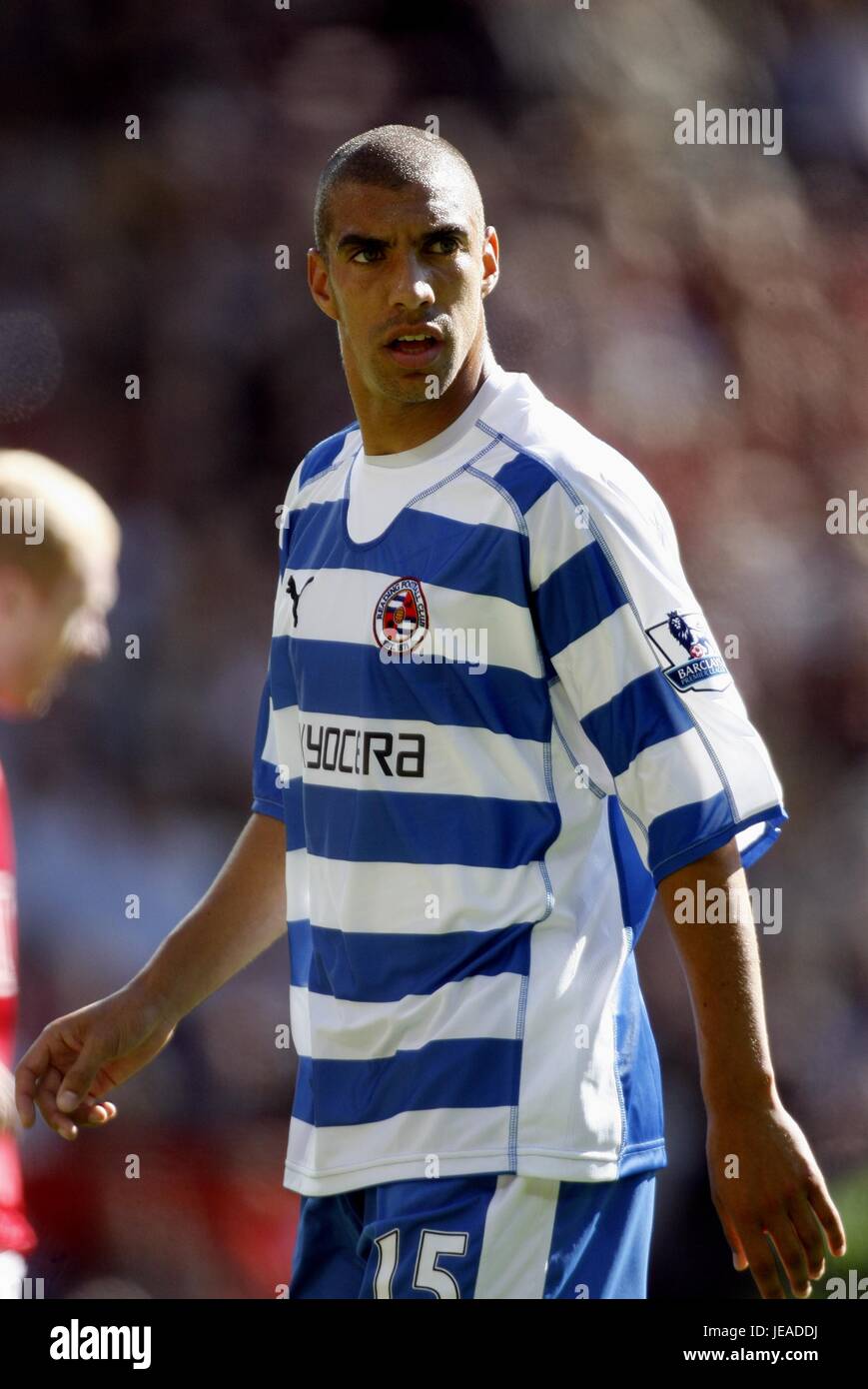JAMES HARPER READING FC OLD TRAFFORD MANCHESTER ENGLAND 12 August 2007 ...