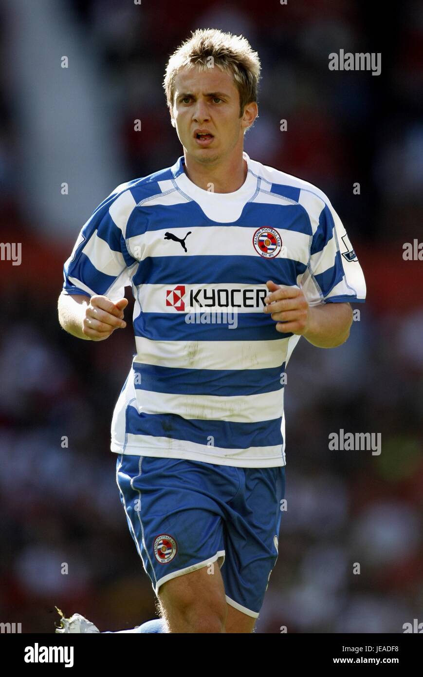 KEVIN DOYLE READING FC OLD TRAFFORD MANCHESTER ENGLAND 12 August 2007 ...