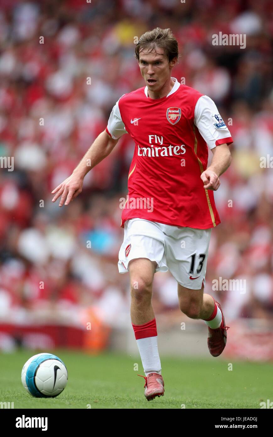 ALEXANDER HLEB ARSENAL FC EMIRATES STADIUM LONDON ENGLAND 12 August ...