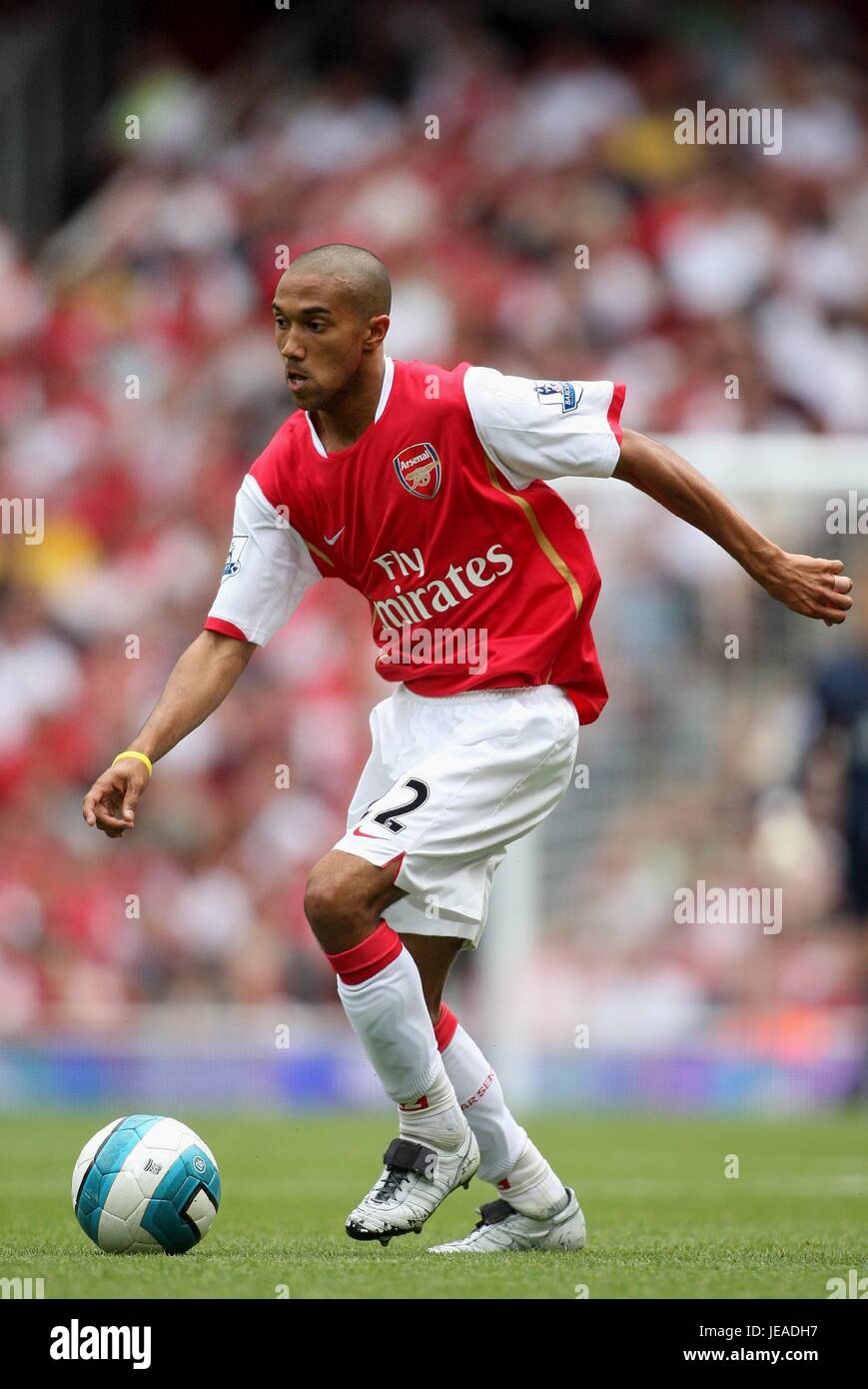 GAEL CLICHY ARSENAL FC EMIRATES STADIUM LONDON ENGLAND 12 August 2007 ...