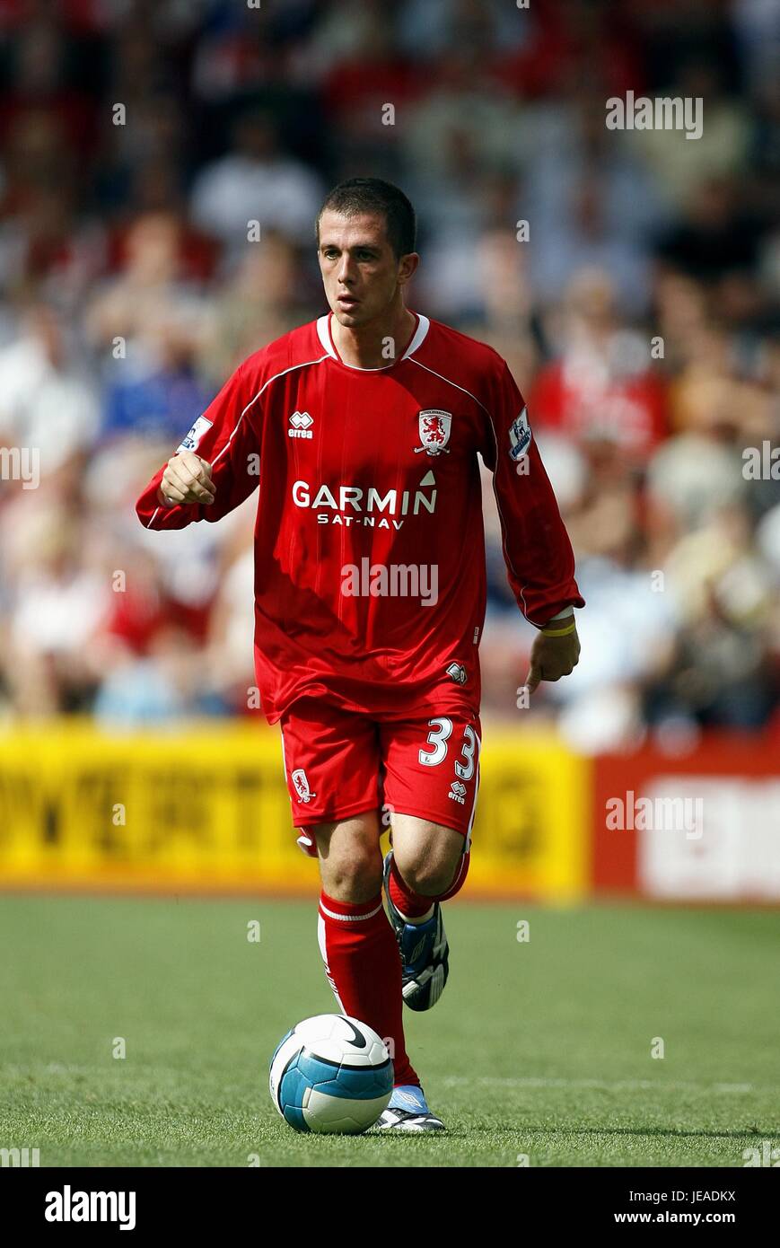 ANDREW TAYLOR MIDDLESBROUGH FC RIVERSIDE STADIUM MIDDLESBROUGH ENGLAND ...