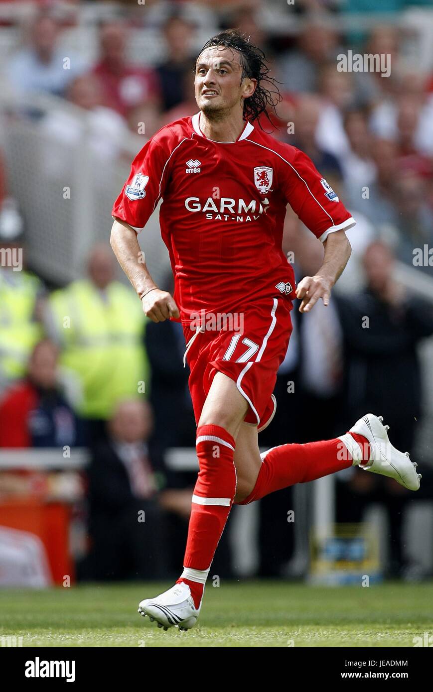 SANLI TUNCAY MIDDDLESBROUGH FC RIVERSIDE STADIUM MIDDLESBROUGH ENGLAND ...