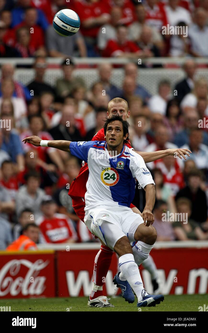 ROQUE SANTA CRUZ DAVID WHEATER MIDDLESBROUGH V BLACKBURN RIVERSIDE ...