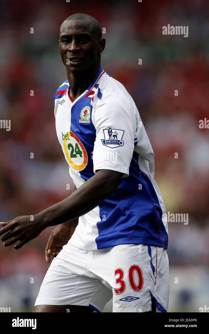 JASON ROBERTS BLACKBURN ROVERS RIVERSIDE STADIUM MIDDLESBROUGH ENGLAND ...