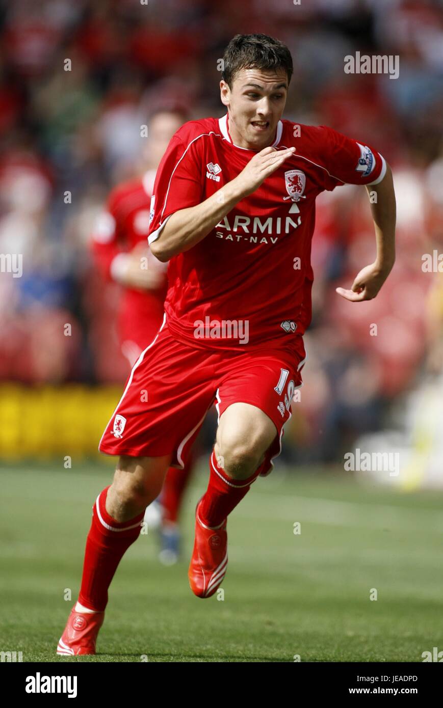 STUART DOWNING MIDDLESBROUGH FC RIVERSIDE STADIUM MIDDLESBROUGH ENGLAND ...