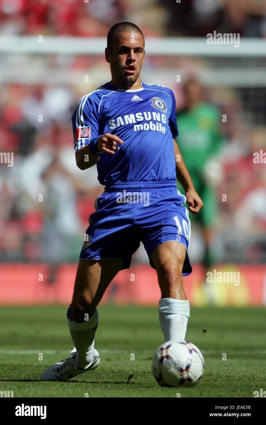 JOE COLE CHELSEA FC WEMBLEY LONDON ENGLAND 05 August 2007 Stock Photo ...