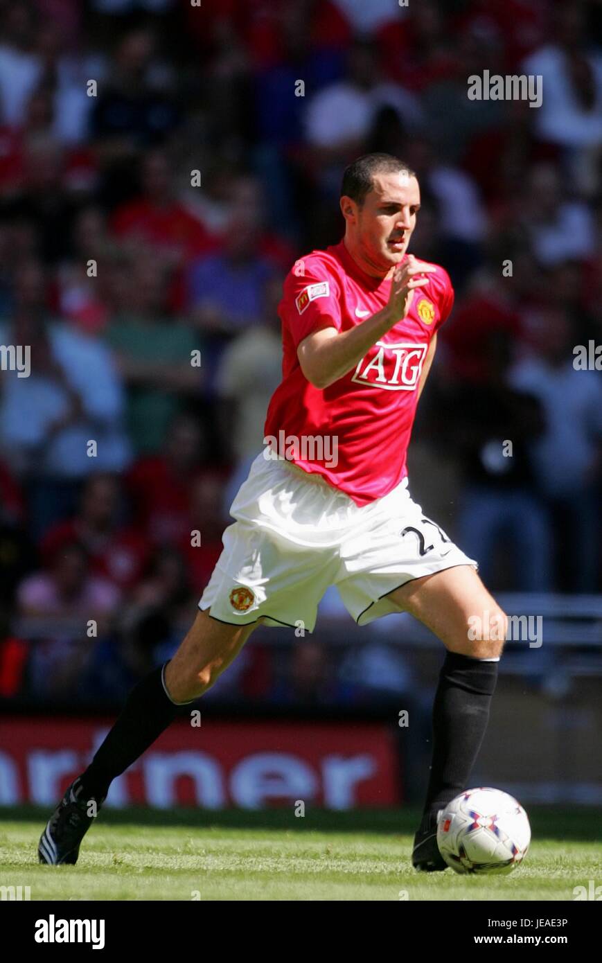 JOHN O'SHEA MANCHESTER UNITED FC WEMBLEY LONDON ENGLAND 05 August 2007 ...