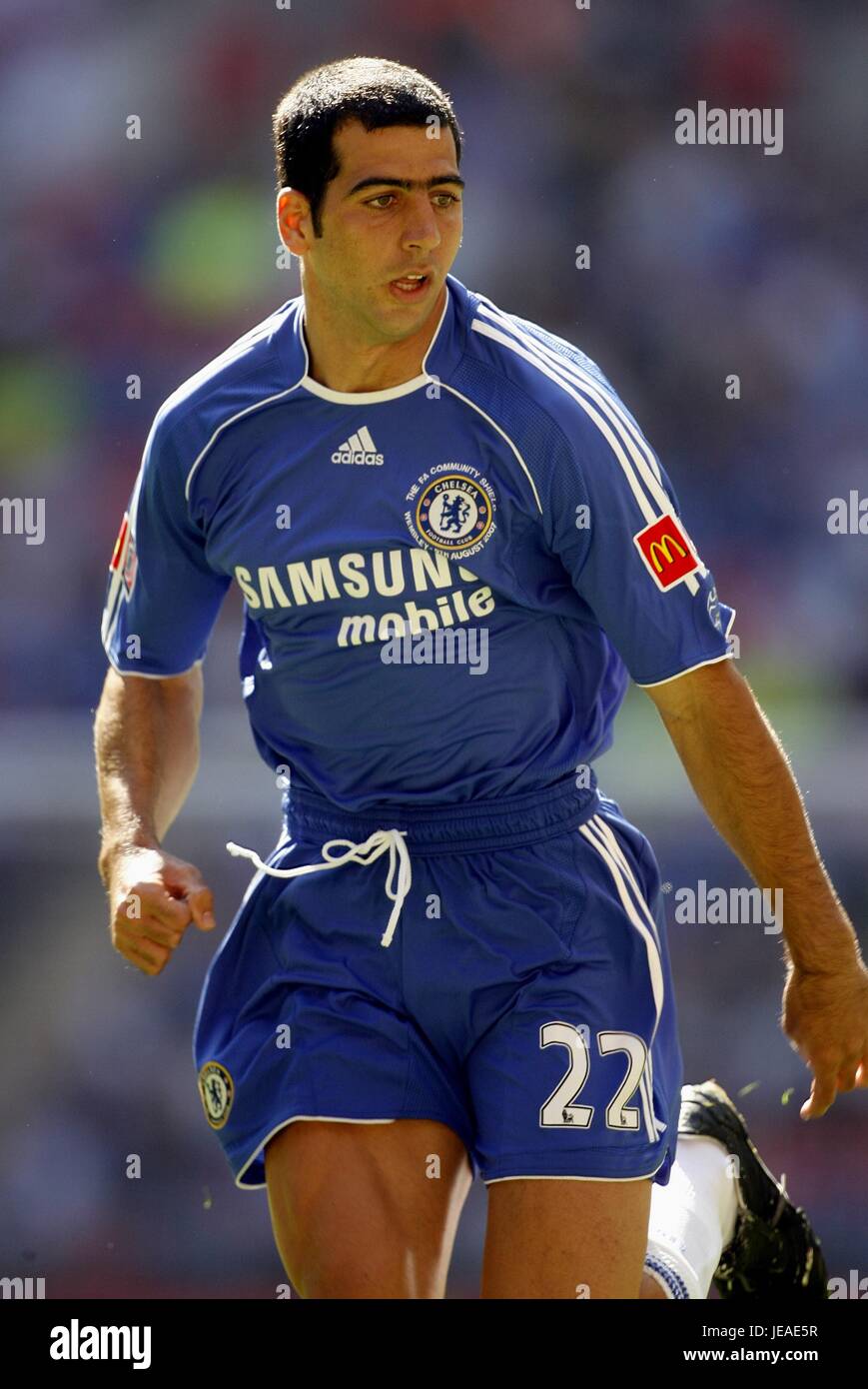TAL BEN HAIM CHELSEA FC WEMBLEY LONDON ENGLAND 05 August 2007 Stock ...