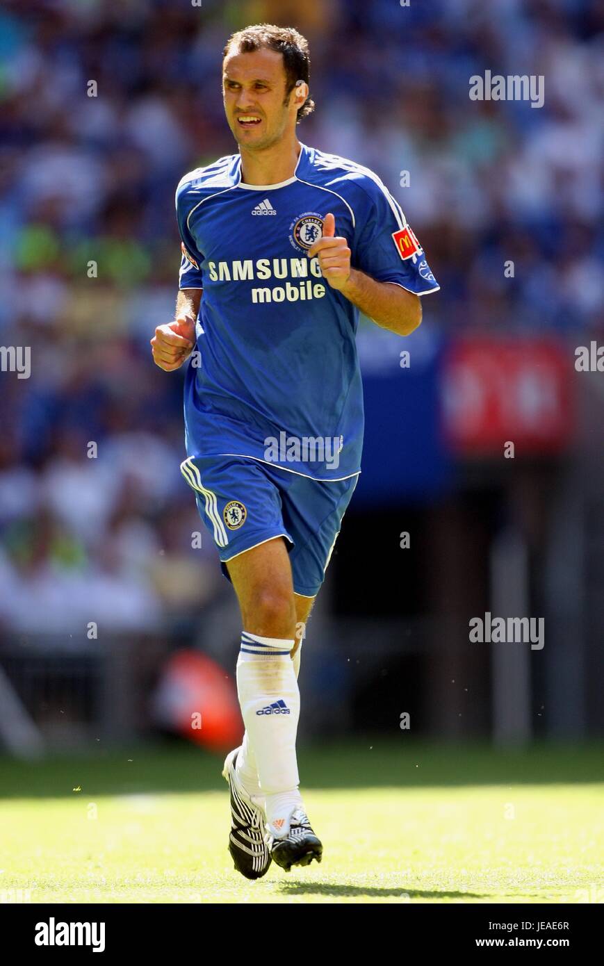 RICARDO CARVALHO CHELSEA FC WEMBLEY LONDON ENGLAND 05 August 2007 Stock ...