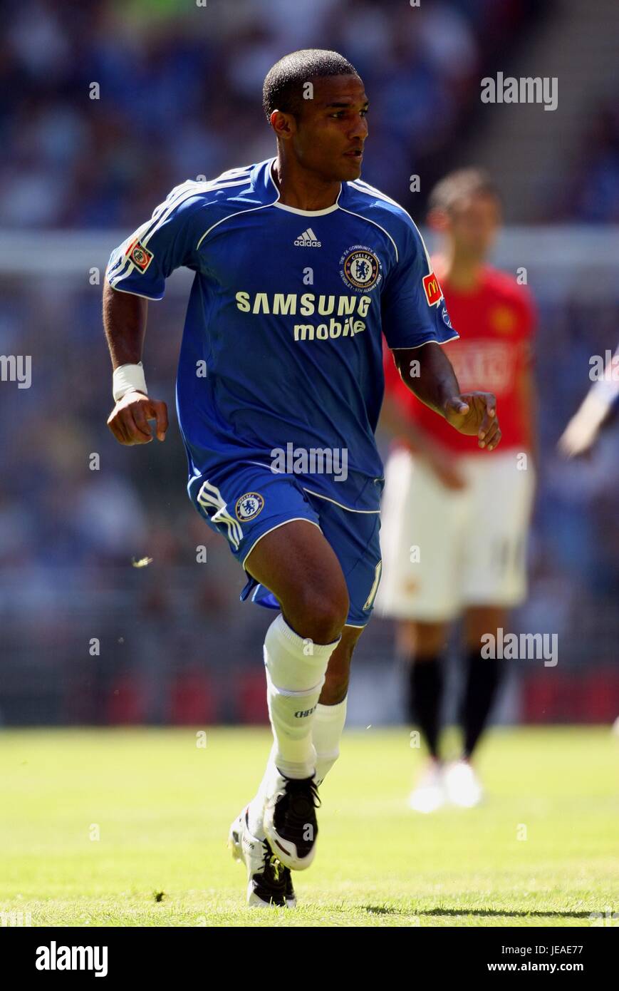 FLORENT MALOUDA CHELSEA FC WEMBLEY LONDON ENGLAND 05 August 2007 Stock ...