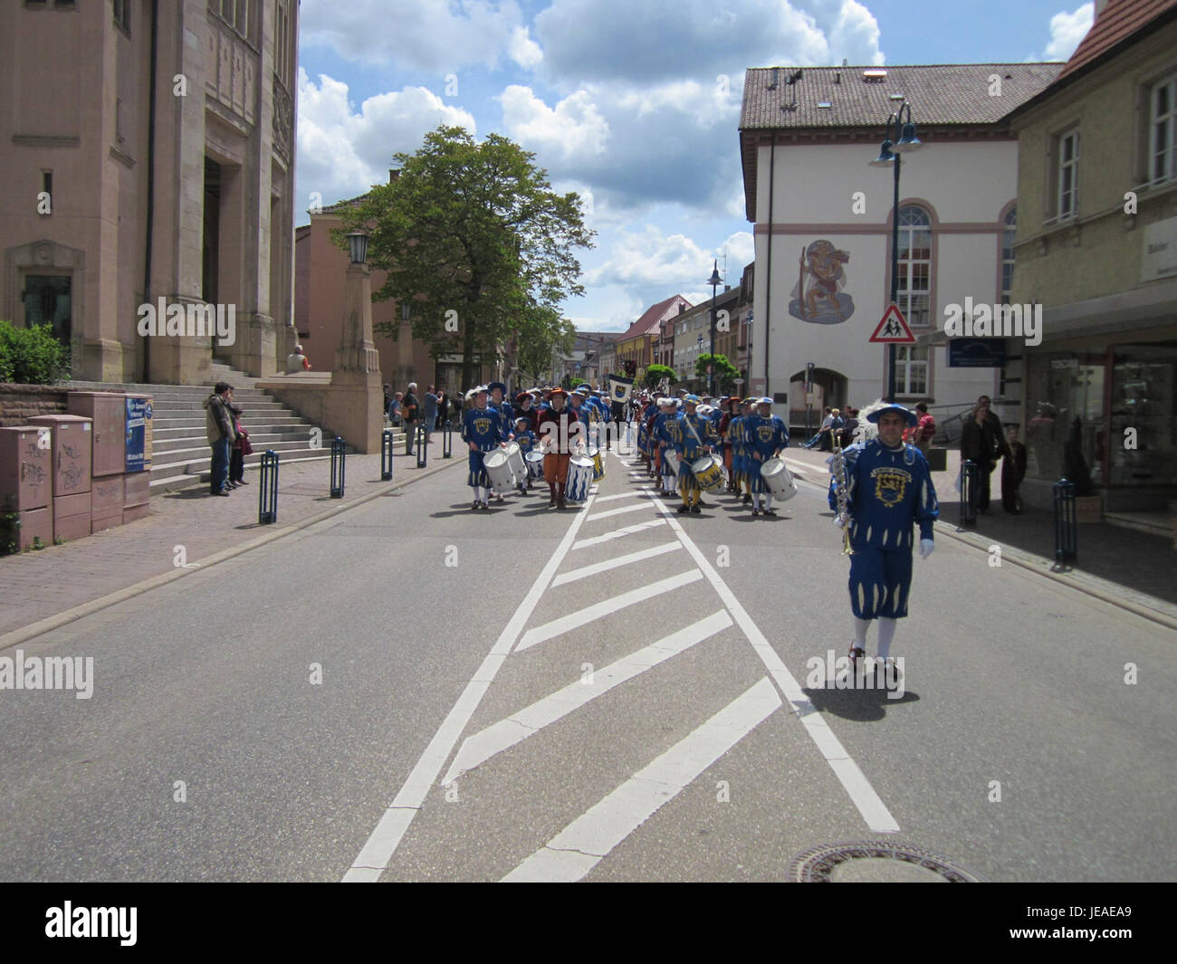 An image from the Ochinheimer Mittelaltermarkt, a medieval market event ...