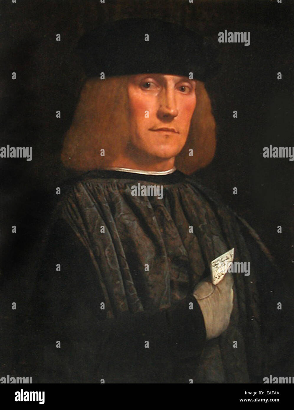 'Caroto - Bernardo di Salla' is a painting in the Louvre Museum ...