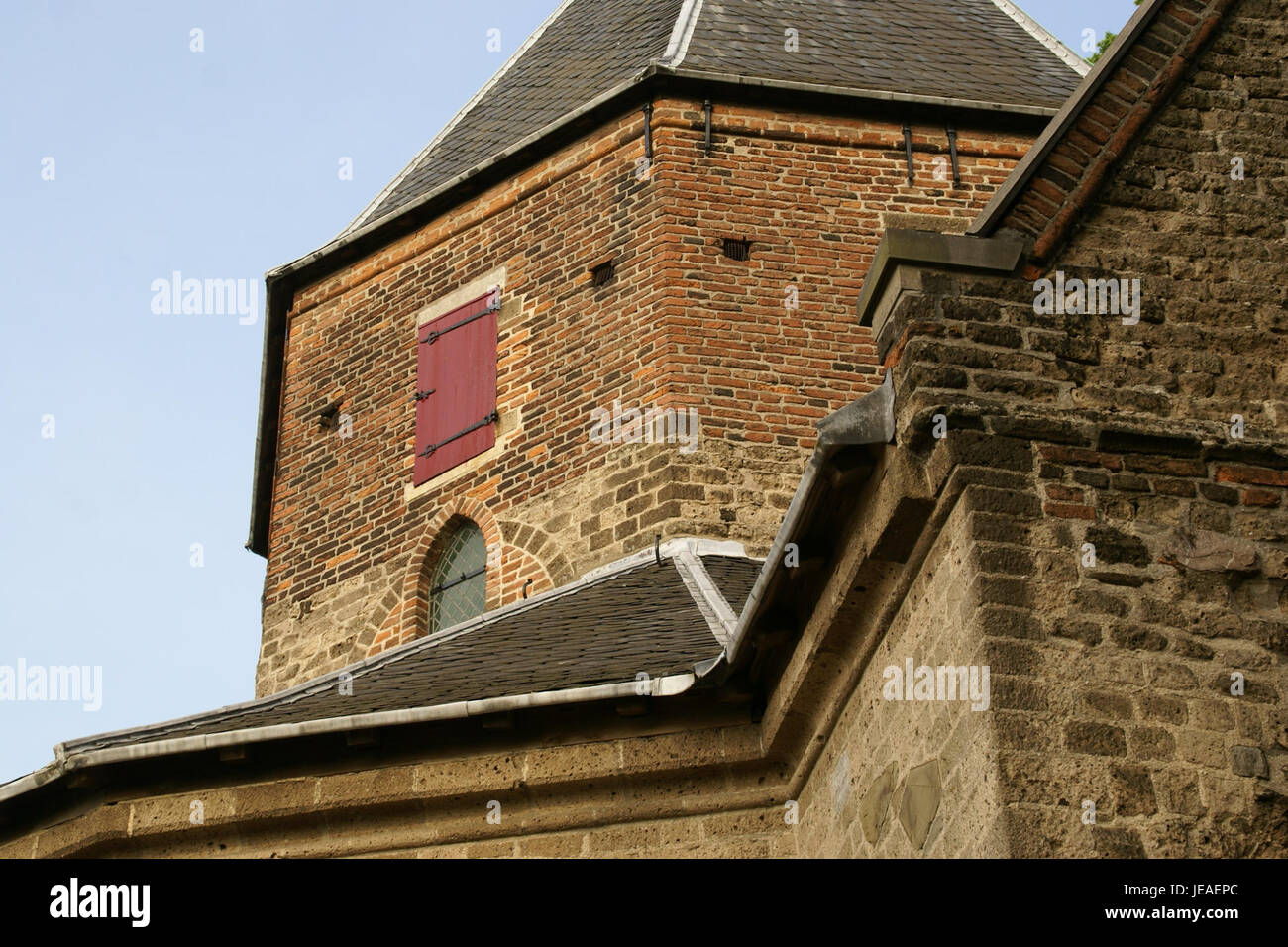 This photograph, taken on May 30, 2013, showcases the Valkhof Chapel in ...