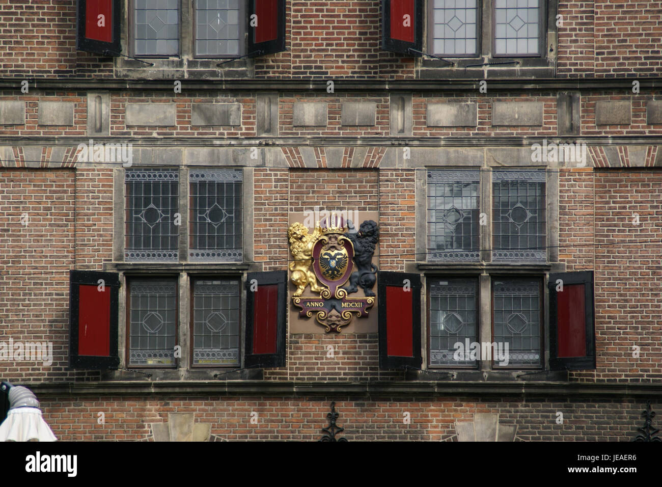 This image depicts the Waaggebouw, an iconic building in Nijmegen, the ...