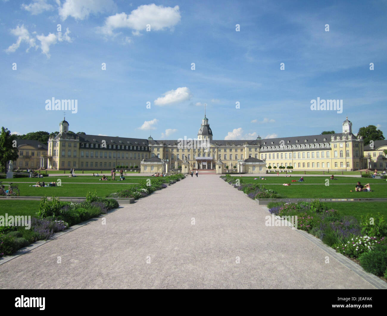 Schloss Karlsruhe, located in Karlsruhe, Germany, is a historic palace ...